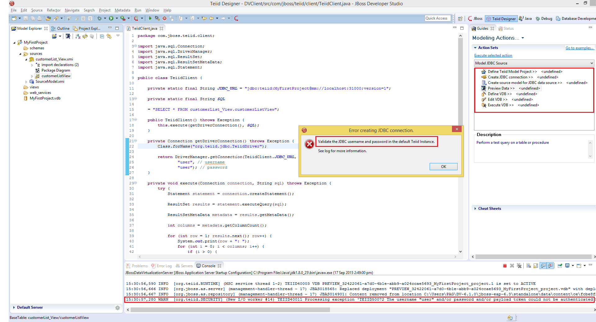 Unable to preview generated view in jboss data ...| JBoss.org Content Archive (Read Only)